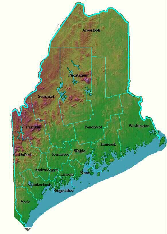What Are The Major Rivers In Maine